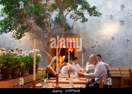Maximo Restaurant in Roma Norte, Mexico City, Mexico Stock Photo - Alamy