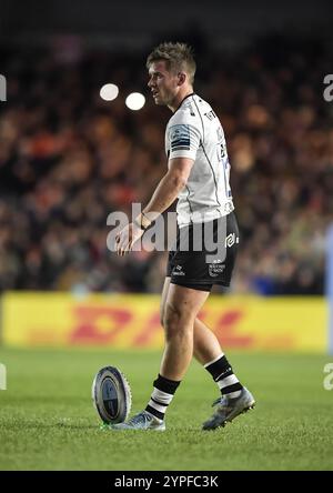 Bristol Bears' AJ MacGinty on the ball during the Gallagher Premiership ...