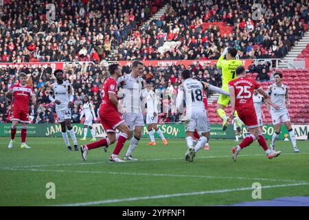 Hull City goalkeeper Ivor Pandur makes a diving save during the Sky Bet ...