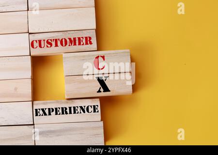 CX customer experience symbol. Concept words CX customer experience on ...