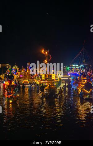 Sankhali Goa India November 16 2024 Boat festival organised on the ...