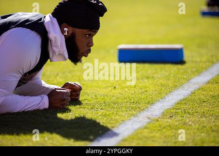 South Carolina running back Raheim Sanders runs the 40-yard dash at the ...