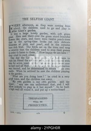 WILDE/THE SELFISH GIANT Stock Photo - Alamy