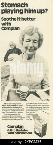 1970s UK Milk Magazine Advert Stock Photo - Alamy