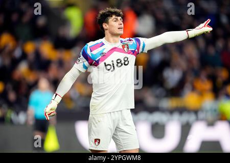 Bournemouth goalkeeper Kepa Arrizabalaga during the Premier League ...