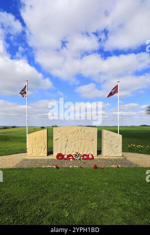 The Memorial of the 10th Battalion Parachute Regiment, Burrough on the ...
