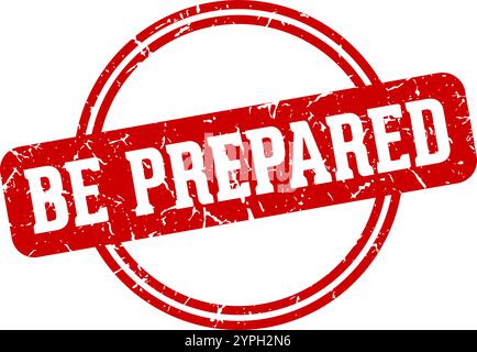 prepared round stamp isolated on transparent background. prepared stamp ...