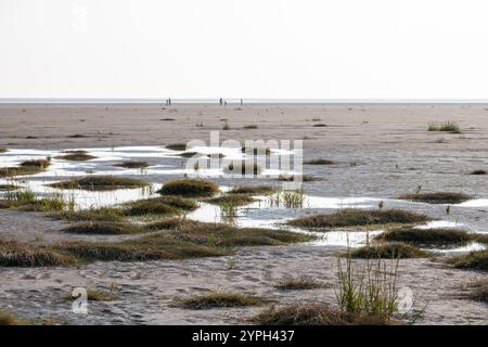 The coastline of Morecambe Bay on the Lancashire coast Stock Photo - Alamy