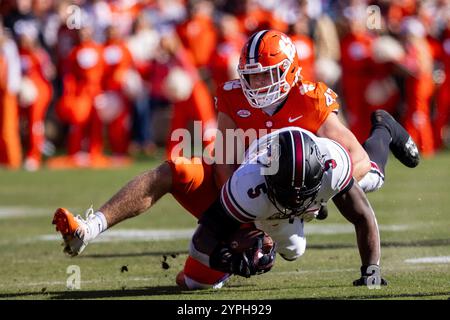 South Carolina running back Raheim Sanders runs the 40-yard dash at the ...