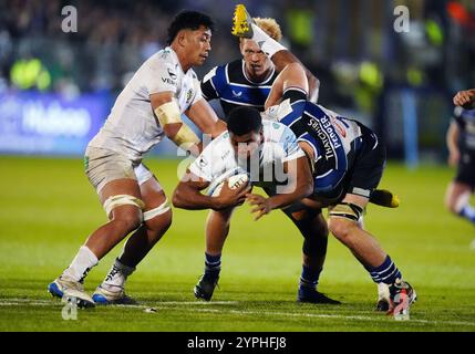 Bath's Guy Pepper during the Gallagher Premiership match at Mattioli ...