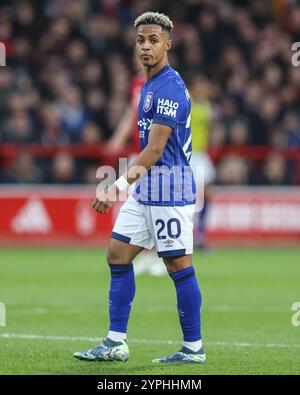 Omari Hutchinson of Nottingham Forest during the Nottingham Forest v ...