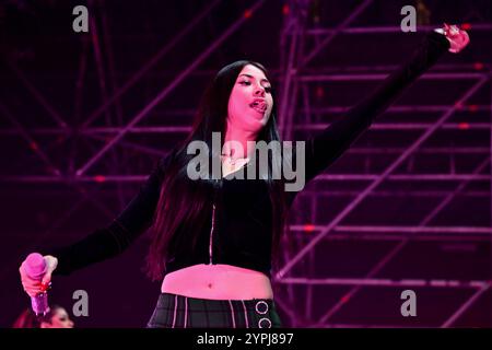 Italian singer Music Concert - ANNA CLUB TOUR 2024 Anna during the CLUB ...