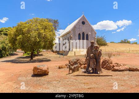 The small Gothic Style St Albans Church, Pinjarra-Williams Rd, Shire of ...