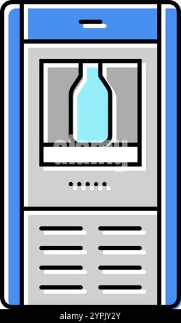 scarcity water saving line icon vector. scarcity water saving sign ...