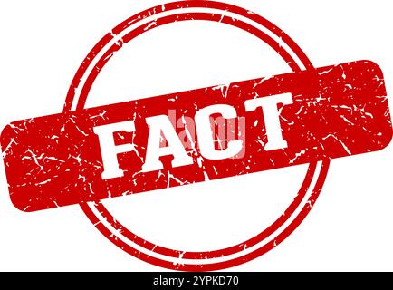 fact round stamp isolated on transparent background. fact stamp Stock ...