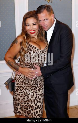 Patricia Blanco mit Freund Benjamin beim Movie Meets Media Event 2024 ...