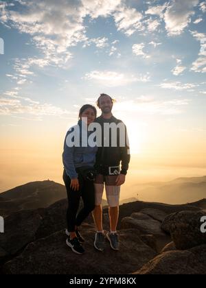 Lima, Perú - October 13 2024: Peruvian Woman and Canadian Man Pose in ...