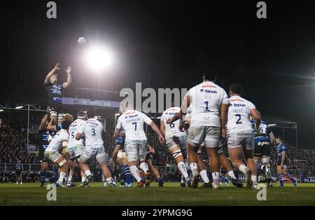 Bath's Guy Pepper during the Gallagher PREM match at Twickenham Stoop ...