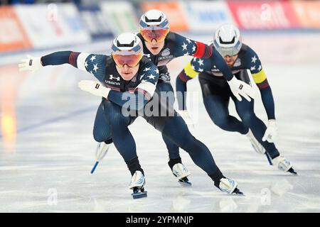 Austin Kleba of the United States competes during the men's ...