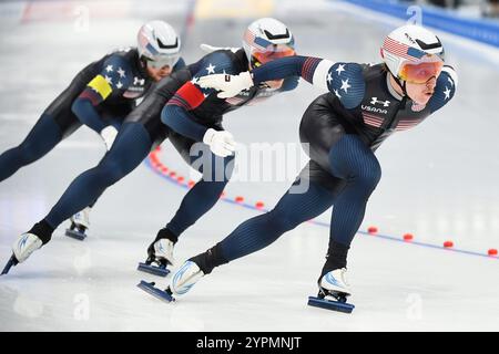 Austin Kleba of the United States competes during the men's ...