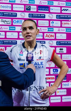 #9 Sara Alberti of Chieri '76 in action during Serie A1 Tigota match ...