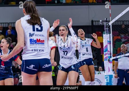 Anna Gray of Reale Mutua Fenera Chieri during serie A1 Volley Women 2024/25 match between Reale ...