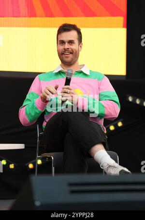 Comic Con 2024. Schauspieler Nathan Foad auf der Comic Con am 30.11. ...