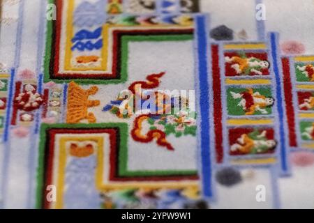 Buddhist deity, Kalachakcra buddhist mandala, Dalai Lama gift, pollensa ...