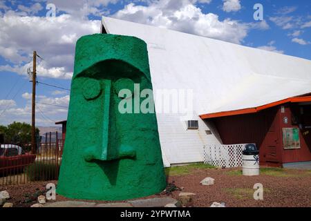 Giganticus Headicus, a quirky sculpture and iconic stop on Route 66 in ...