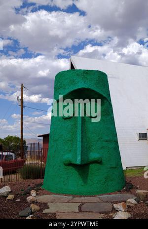 Giganticus Headicus, a quirky sculpture and iconic stop on Route 66 in ...