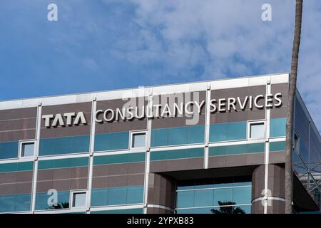 Tata Consultancy Services office building in Santa Clara, California ...