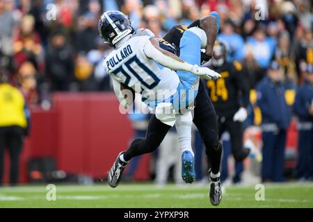 Washington Commanders safety Quan Martin (20) celebrates during an NFL ...