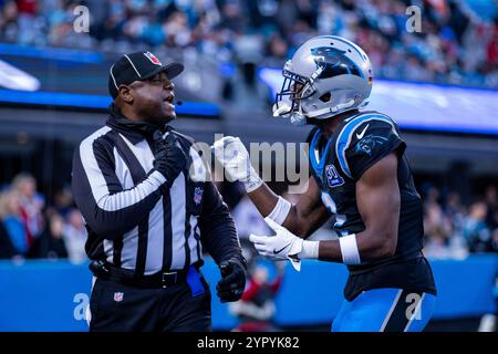 Field judge Mearl Robinson (31) looks on during an NFL football game ...