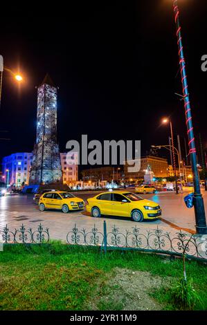 Tunis, Tunisia - November 14, 2024: Tunis Clock Tower and the 14th ...