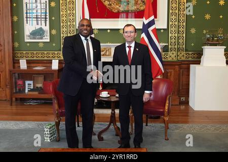 Foreign secretary David Lammy shakes hands with Indian External Affairs ...