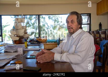 Errol Musk, Elon Musk's father photographed at home in Langebaan north ...