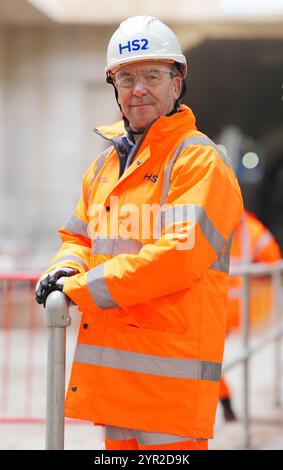 On his first day as HS2 CEO, Mark Wild visits the Old Oak Common ...