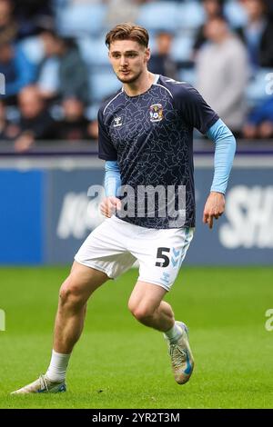 Coventry City's Jack Rudoni ahead of the Sky Bet Championship match at ...