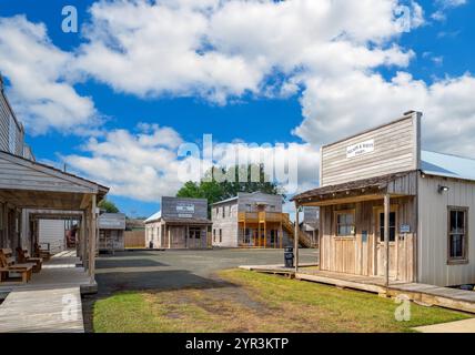 The Spindletop Gladys City Boomtown Museum, Beaumont, Texas, USA Stock ...