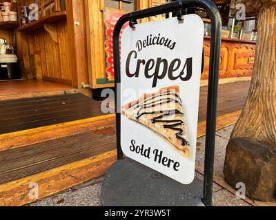 Pancake House at the German Style Christmas Market on Working Street ...