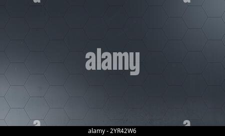 Abstract background with a dark hexagonal pattern design Stock Photo ...
