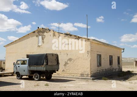 Tulep checkpoint view, Mangystau region, Kazakhstan Stock Photo - Alamy