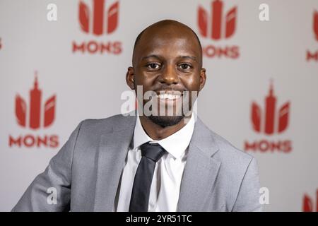 Chris Massaki Mbaki pictured during a plenary session of the parliament ...