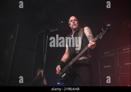 Stump Monroe of The Almighty performing at Barrowland, Glasgow, 30th ...