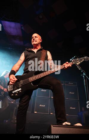 Stump Monroe of The Almighty performing at Barrowland, Glasgow, 30th ...
