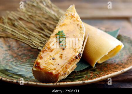 Miso Dengaku of Bamboo Shoots Stock Photo - Alamy