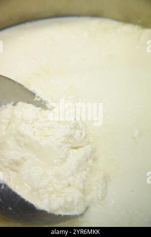 Photo of tofu making process Stock Photo - Alamy