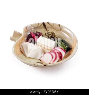 Senmaizuke, Japanese pickles of turnip (white turnip / Brassica rapa ...