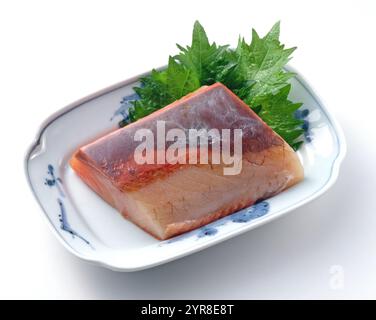 Yellowtail fillet block Stock Photo - Alamy