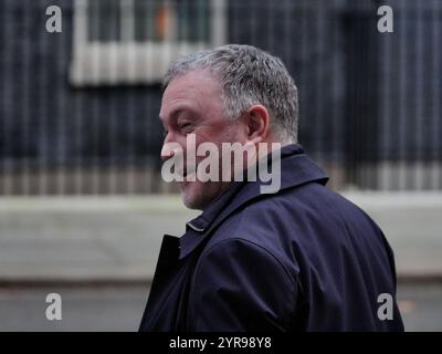 Environment Secretary Steve Reed arrives in Downing Street, London, for ...